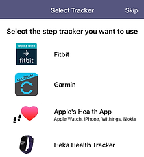 Custom Heka Health Activity Tracker